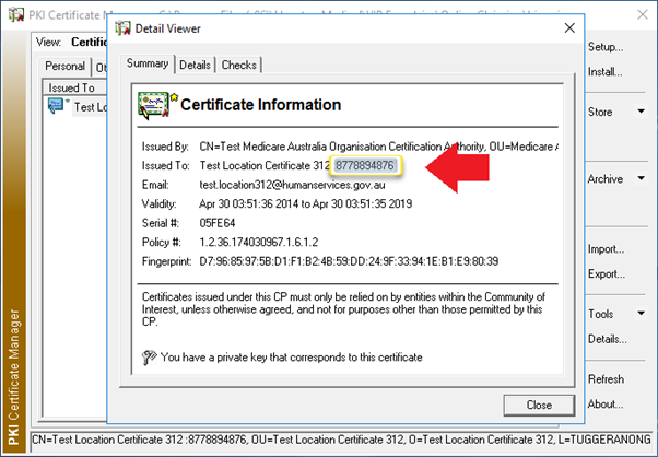 Connect to Medicare Web Services